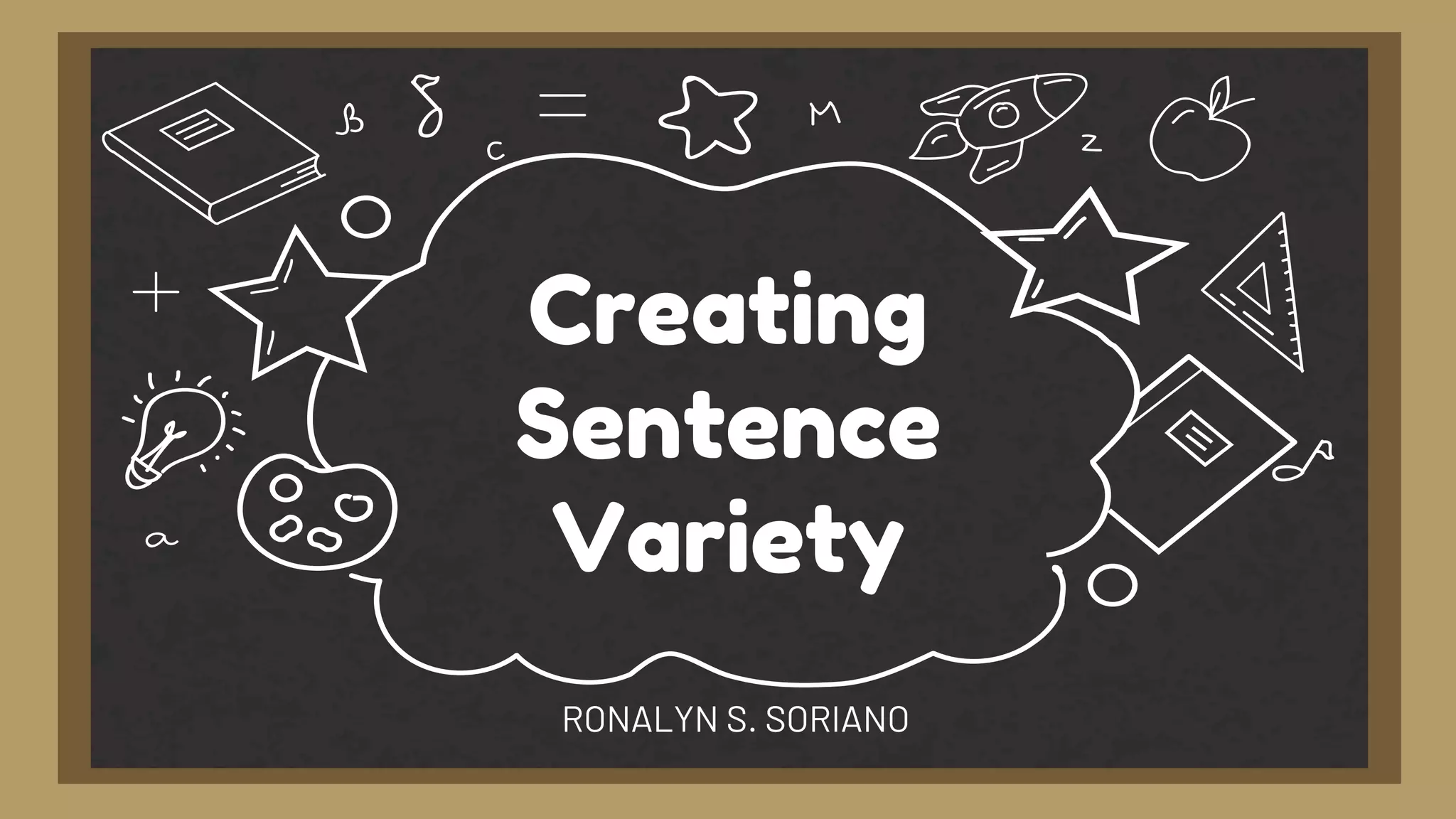 SENTENCE VARIETY | PPTX