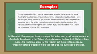 SENTENCE VARIETY | PPTX