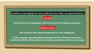 SENTENCE VARIETY | PPTX