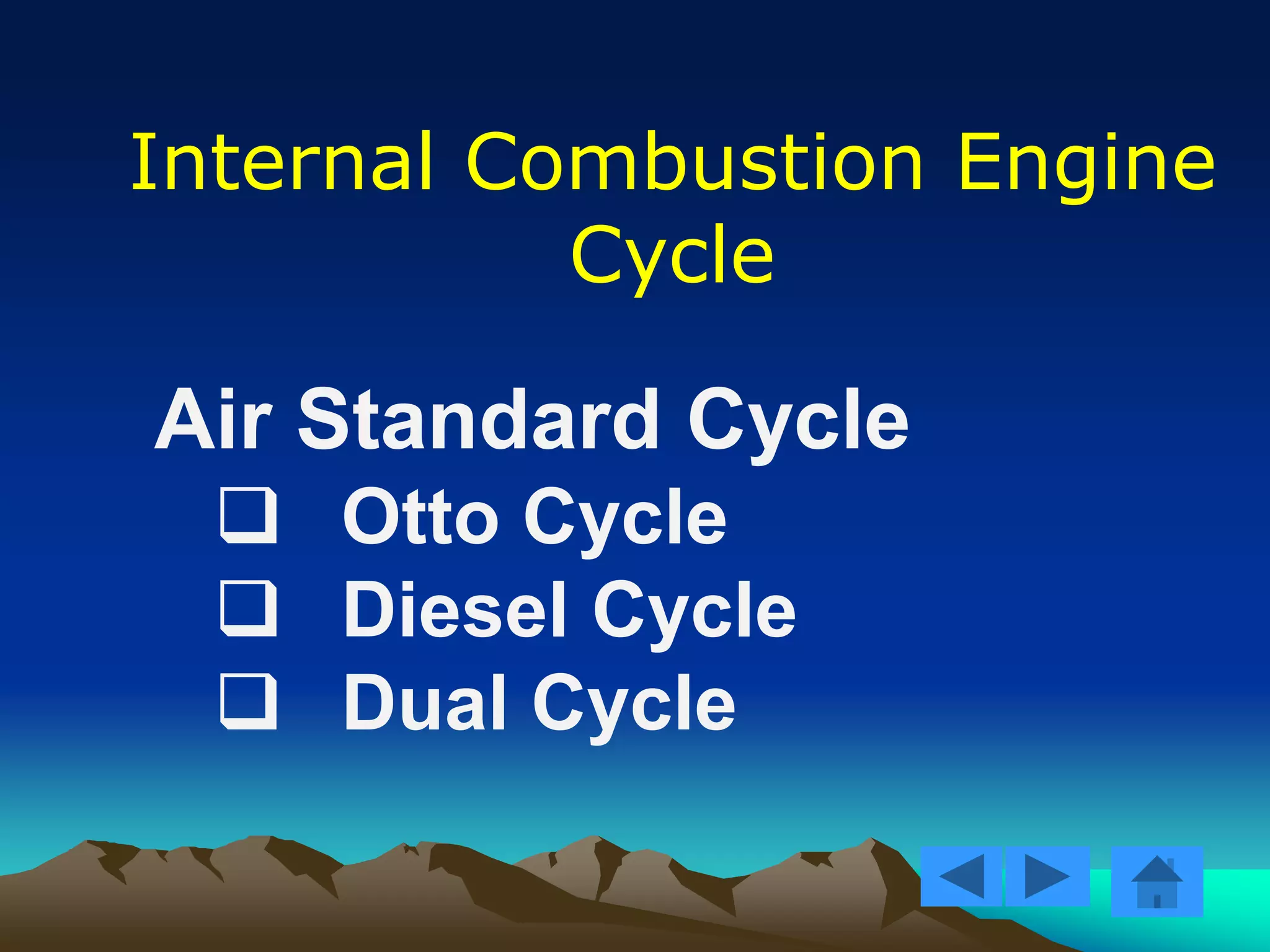 Module 10 (air standard cycle) | PPT