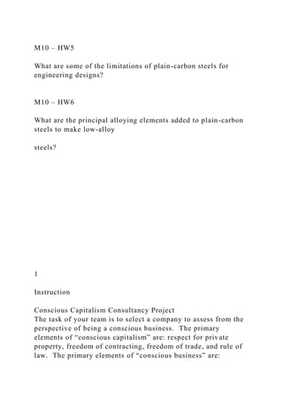 Module 10 Homework Assignment M10 – HW1 A 0.90 C h.docx