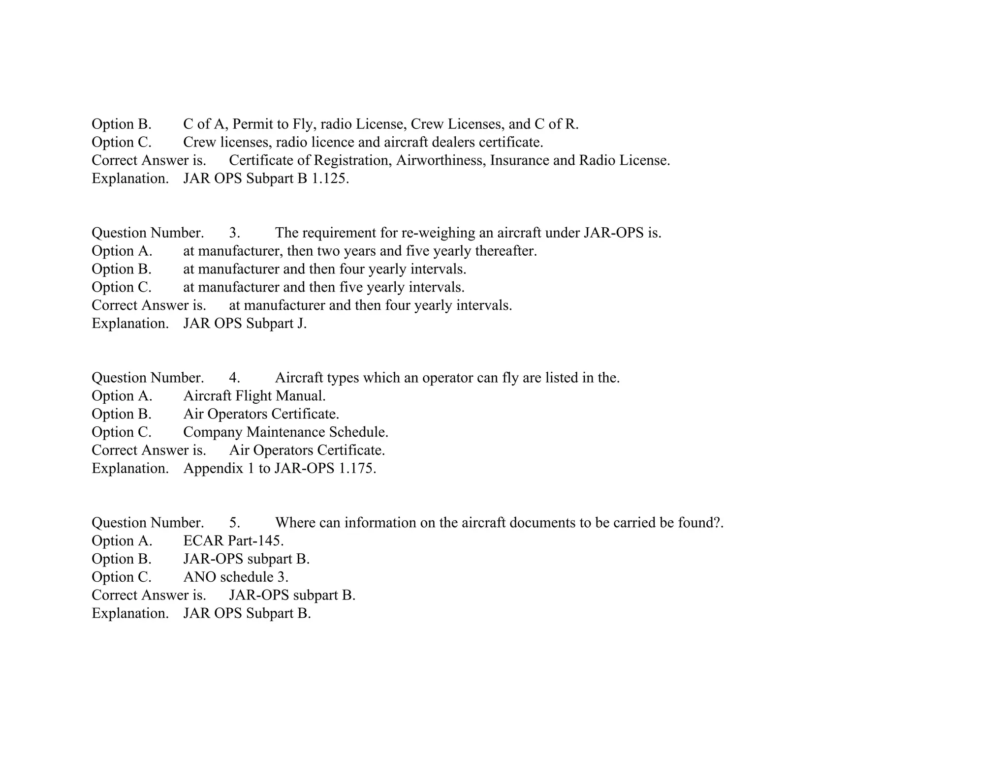 EASA Part-66 Module10 mcq's | PDF
