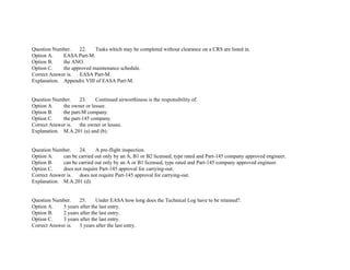 EASA Part-66 Module10 mcq's | PDF
