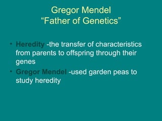 Module 10 patterns of inheritance | PPT