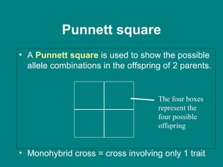 Module 10 patterns of inheritance | PPT