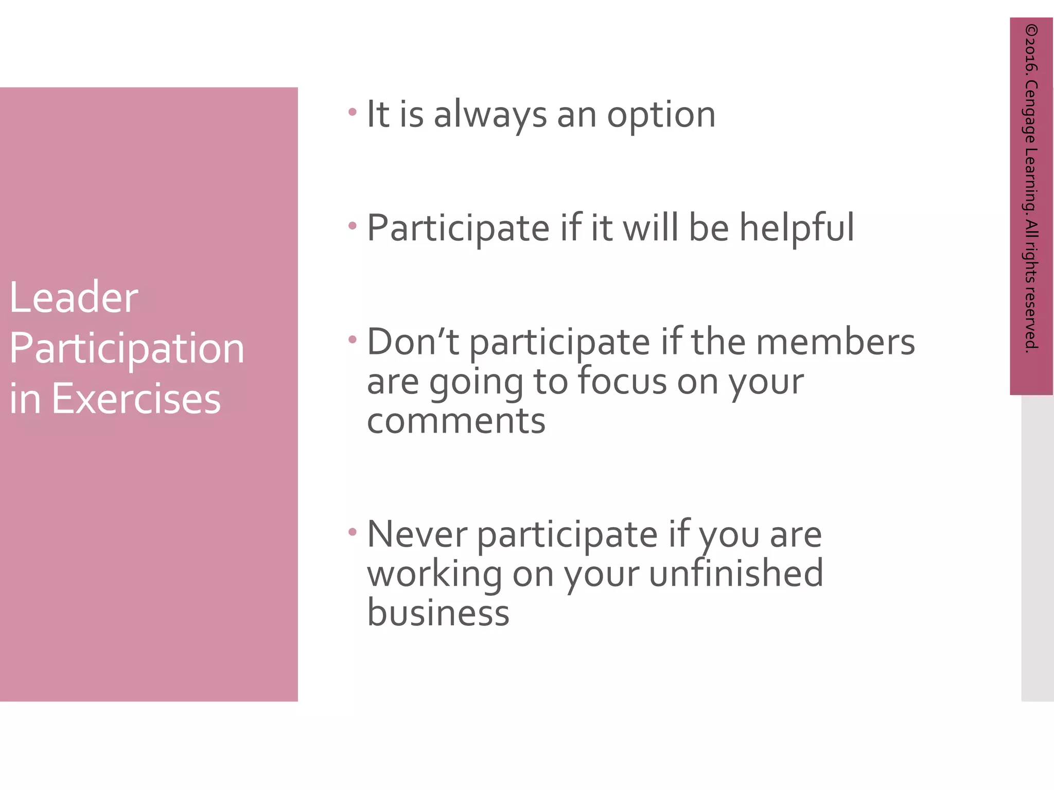 Module 11 introducing - processing - conducting exercises | PPTX