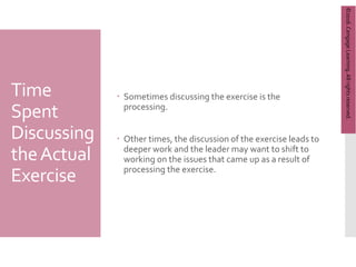 Module 11 introducing - processing - conducting exercises | PPTX ...