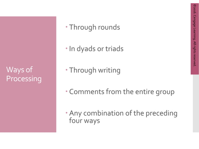 Module 11 introducing - processing - conducting exercises | PPT