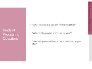 Module 11 introducing - processing - conducting exercises | PPT