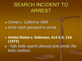 Module #11 Arrest Search & Seizure.pdf