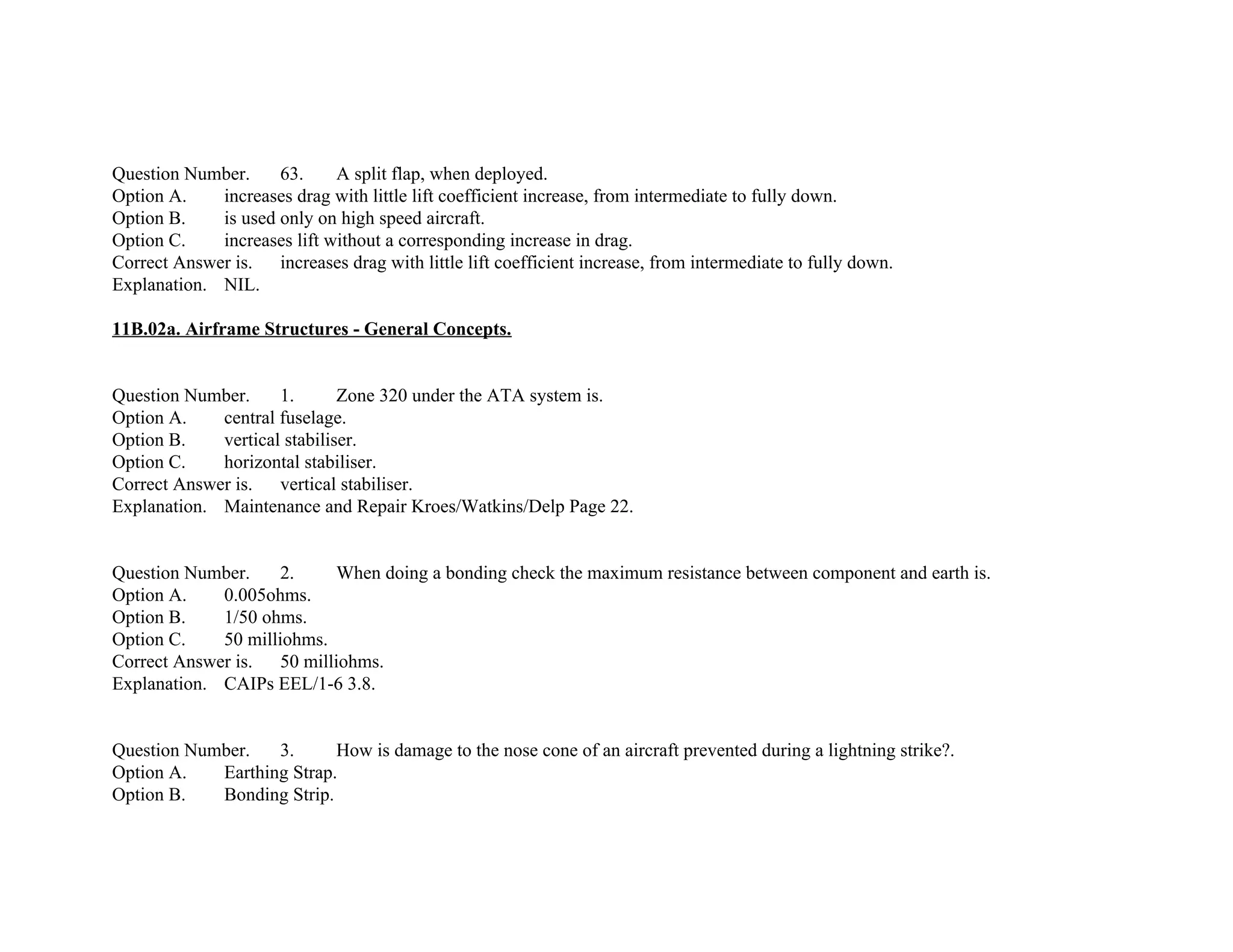 EASA Part-66 Module11 mcq's | PDF
