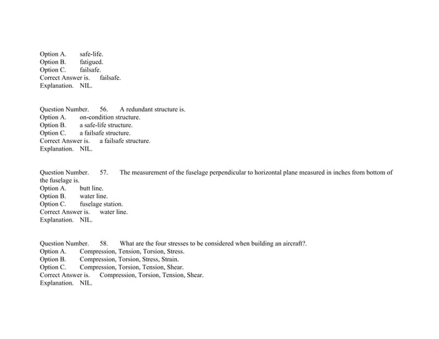 EASA Part-66 Module11 mcq's | PDF | Air Travel | Travel Type