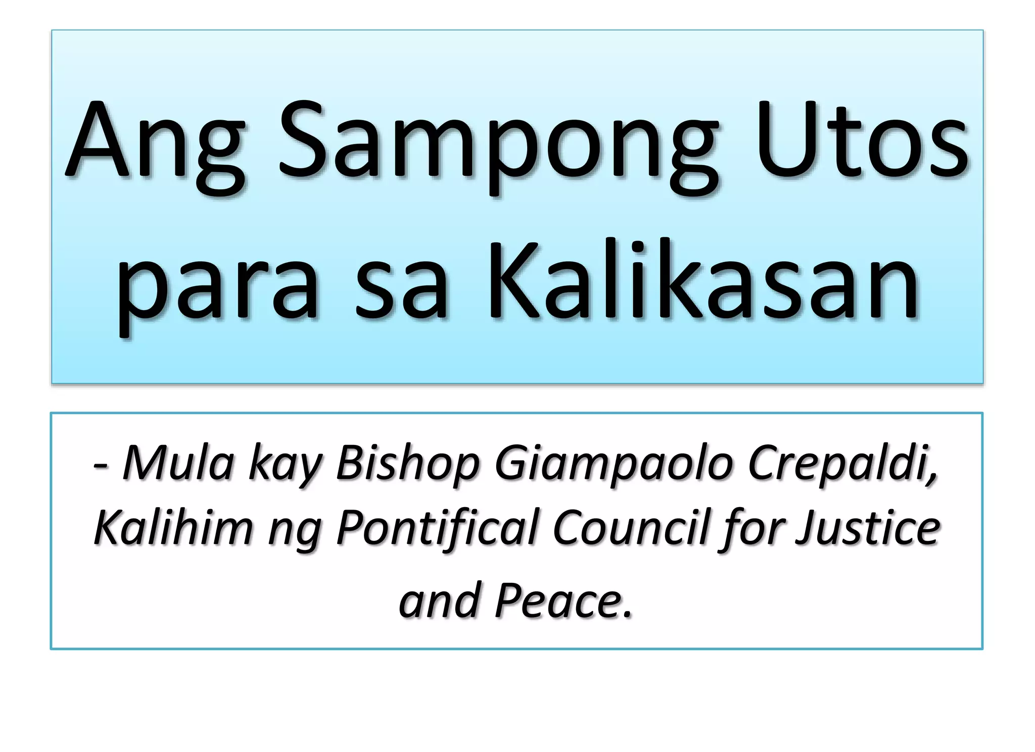 Module 11 pangangalaga sa kalikasan es p 10 | PPTX