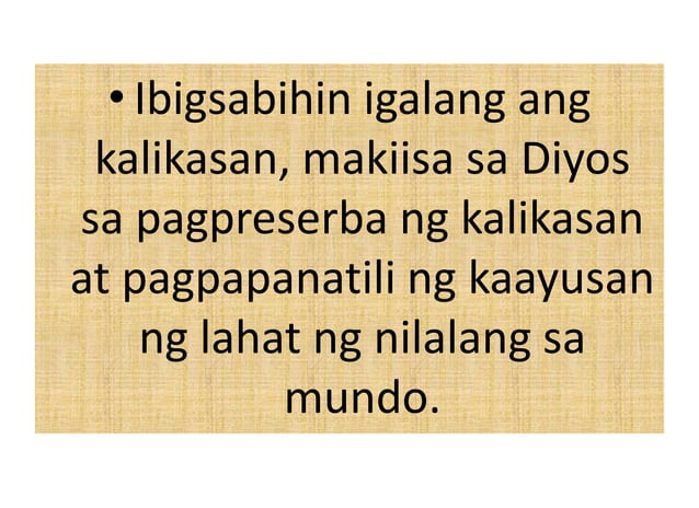 Module 11 pangangalaga sa kalikasan es p 10 | PPTX