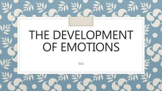 Child Psychology Module 11 Personality | PPTX