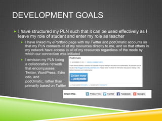 Professional Learning Network Reflection | PPT