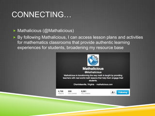 Professional Learning Network Reflection | PPT