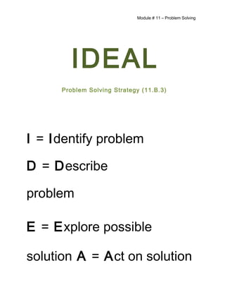 Module 11 problem solving | DOC