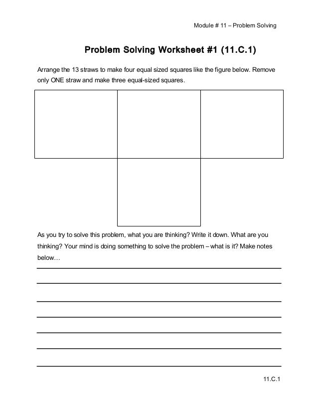 Module 11 problem solving