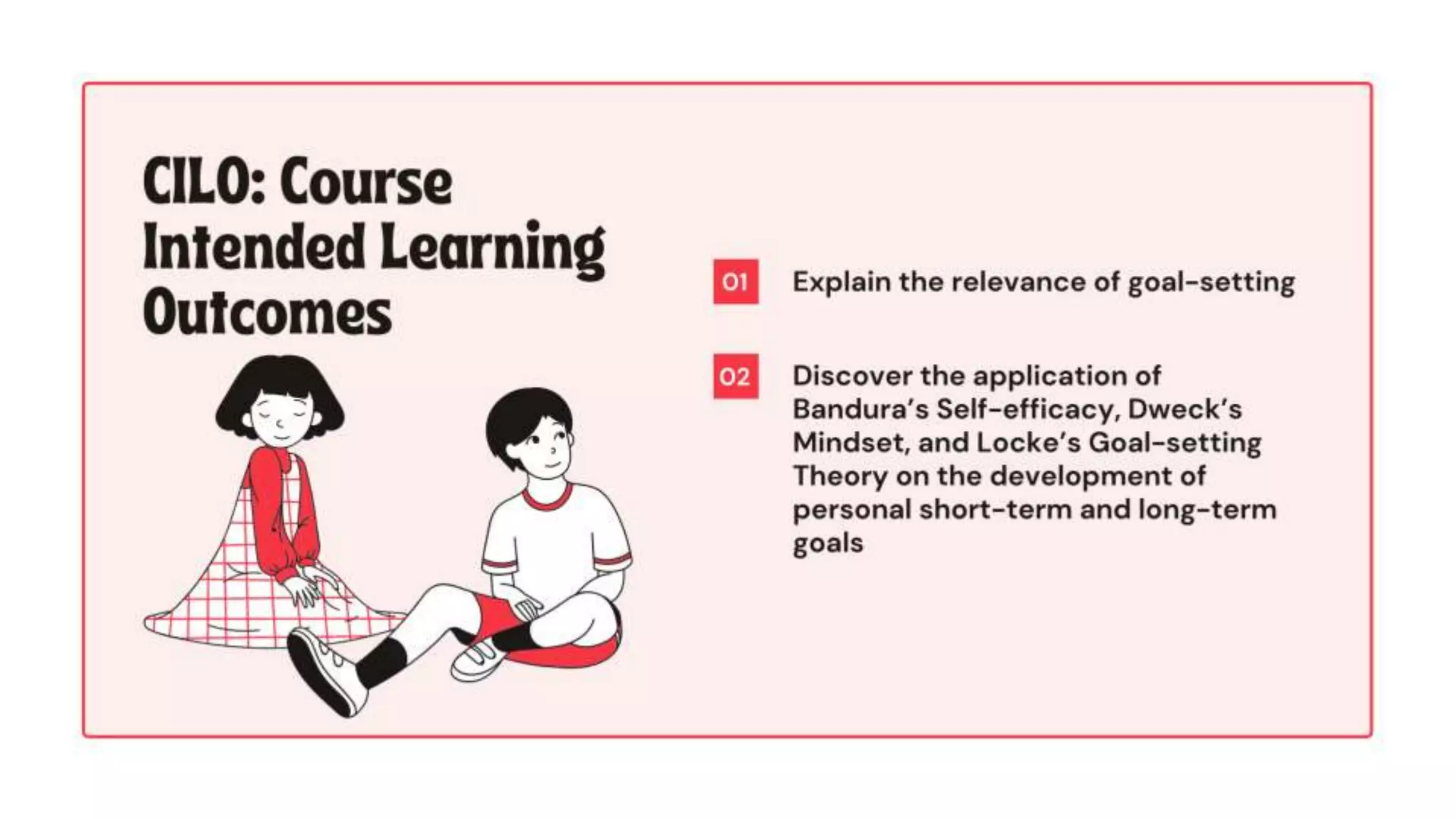 GEC 1 Understanding the Self (Module 11: Setting Goals for Success) | PPTX