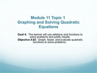 Module 11 topic 1 notes | PPT