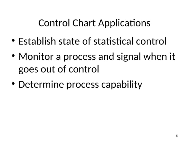 Module12.ppt Statistical process control | PPT