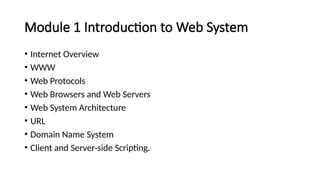 Module 1 Introduction to Web Programming .pptx