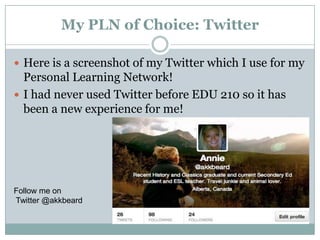 Module 12: PLN Reflection | PPTX