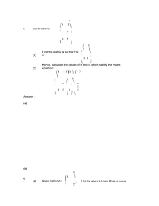 Module 12 matrices | RTF
