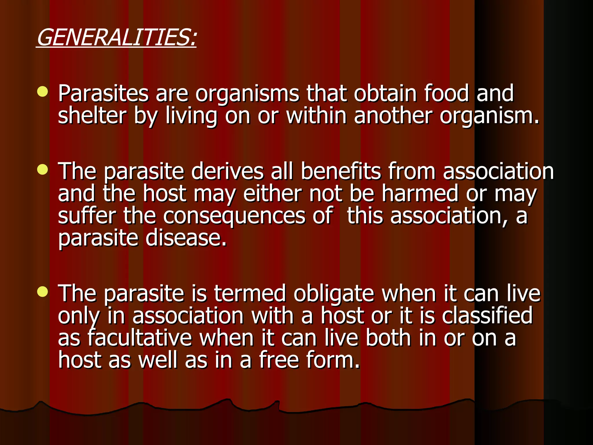 Module 12 parasitology | PPT