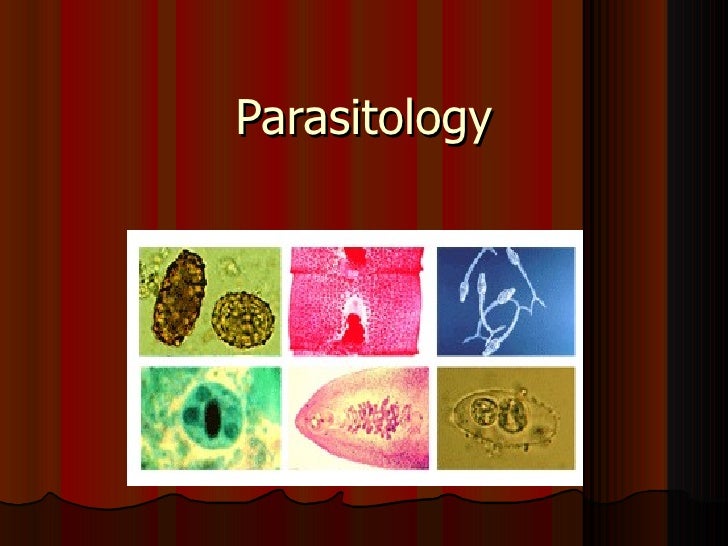 Module 12 parasitology