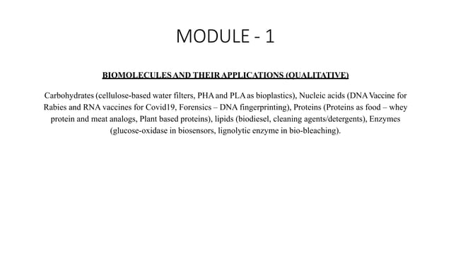 MODULE 1 21BE45 Biology for engineers.pdf