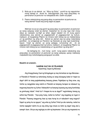 Grade 8 Filipino Module | PDF