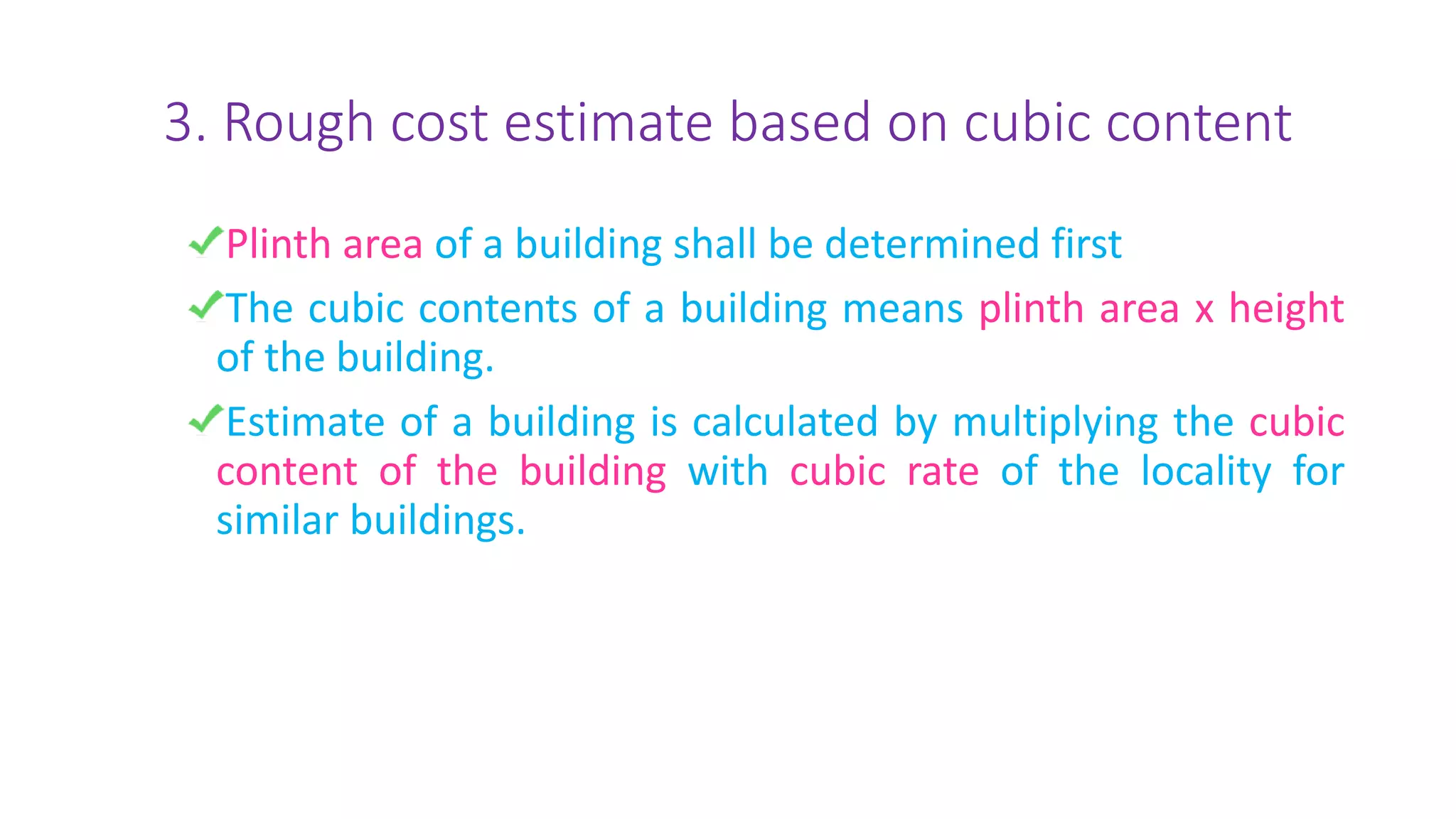 2# types of estimate | PPTX