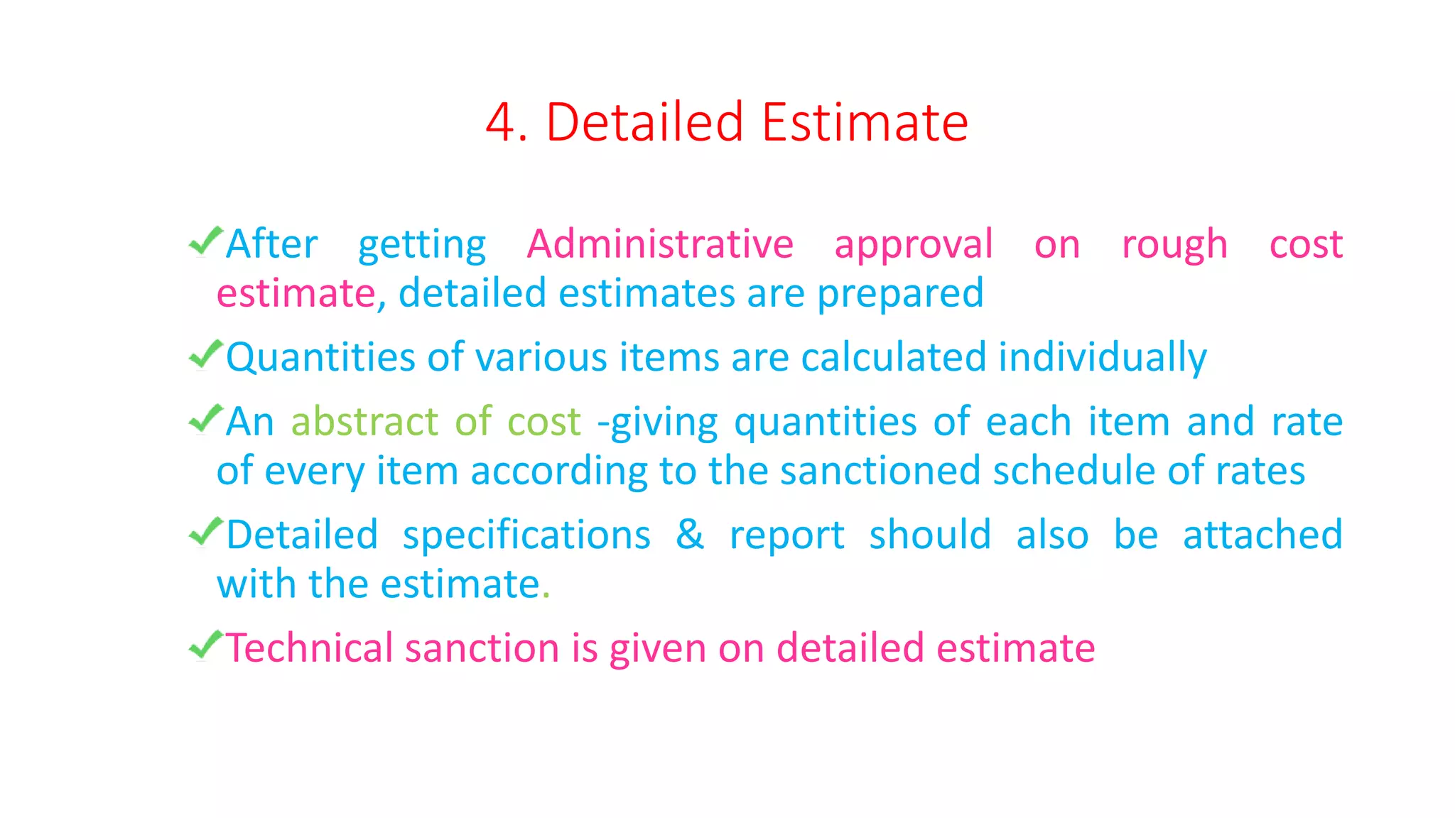 2# types of estimate | PPTX