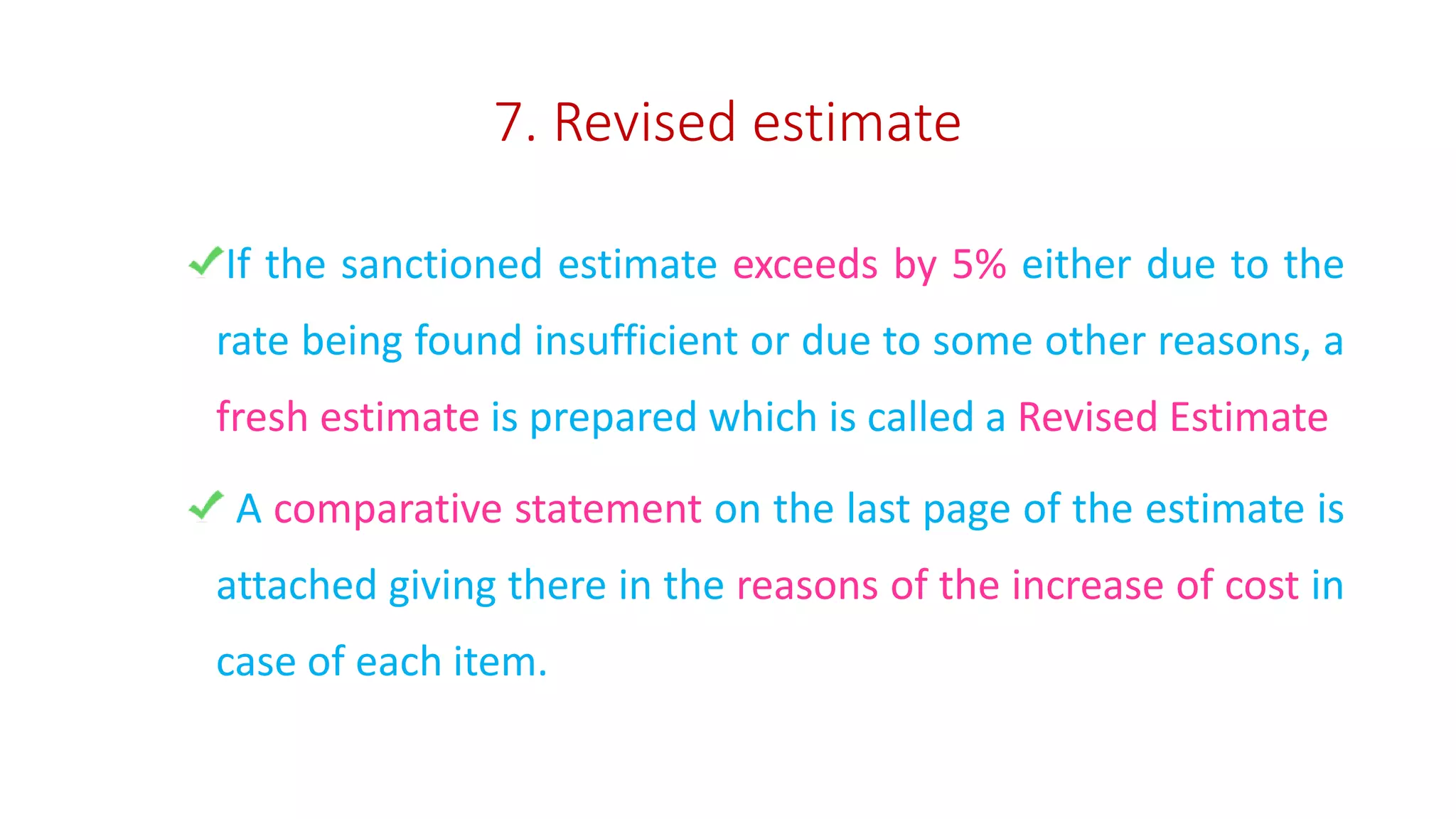 2# types of estimate | PPTX