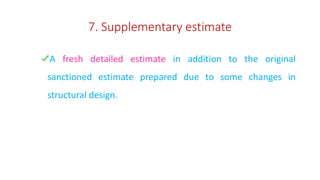 2# types of estimate | PPTX