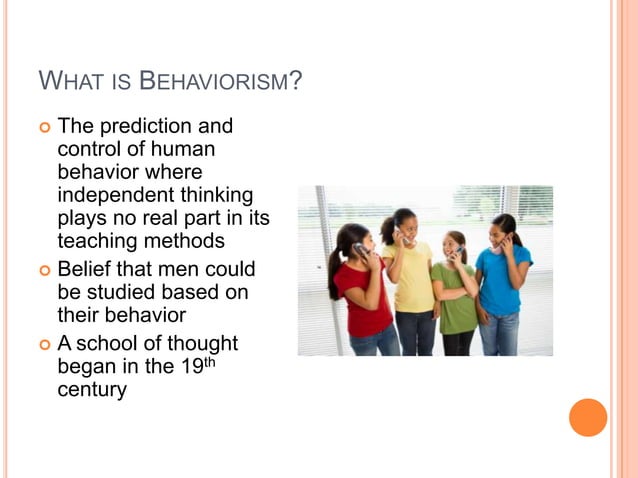 Behaviorist Learning Theory | PPTX | Science