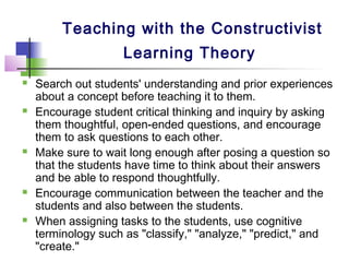 Module 13 constructivism | PPT