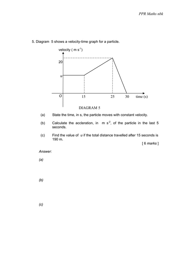 Module 13 Gradient And Area Under A Graph | PDF