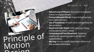 MODULE 13 - MIL.pptx MOTION INFORMATION AND MEDIA | PPTX