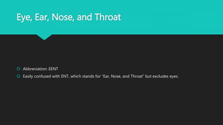 Module 13 - Special Senses: Eye and Ear | PPTX