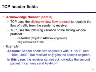 TCP Part I How does it work - module13-tcp1.ppt