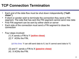 TCP Part I How does it work - module13-tcp1.ppt