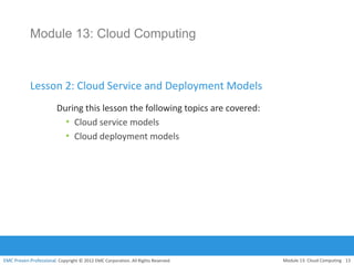 Basic Technology - Module 13 cloud computing | PPTX