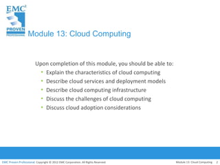 Basic Technology - Module 13 cloud computing | PPTX