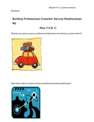 Creating Service Standards