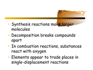 Module 13 lesson 1 notes | PPT | Chemistry | Science