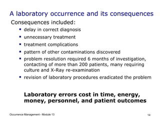 Module 13 Occurence Management David.ppt