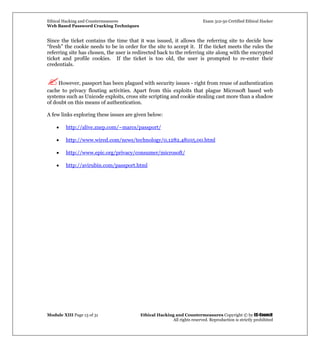 Module 13 (web based password cracking techniques) | PDF